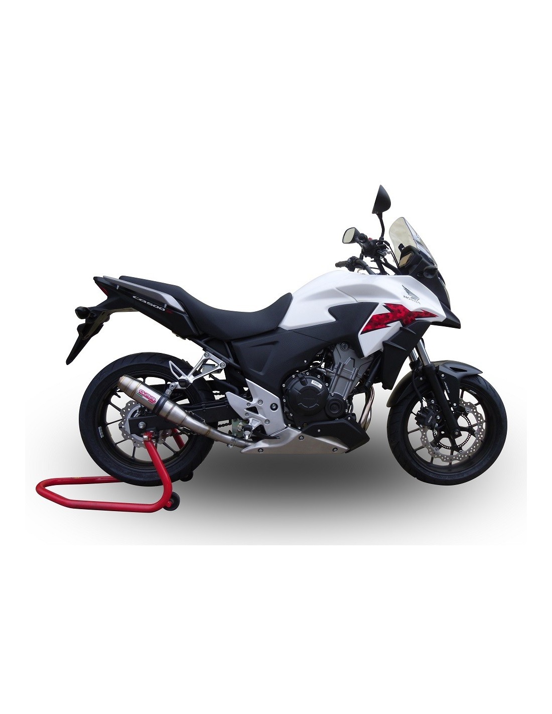 GPR Escape homologado con db killer desmontable y tubo de conexión específico Honda Cb 400 X 19-24